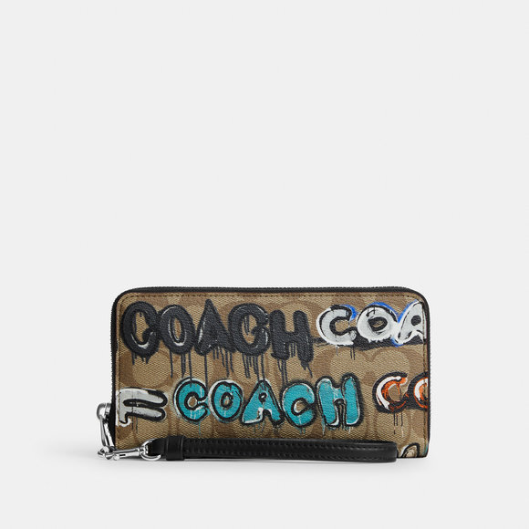 Coach | Bags | Nwt Coach Outlet Coach X Mint Serf Long Zip Around ...